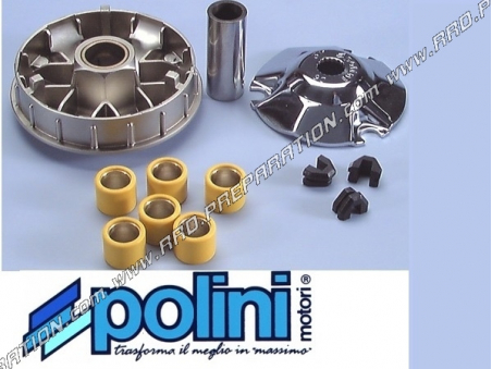 Variator POLINI SPEED CONTROL (drive and rollers) for PIAGGIO scooter ...