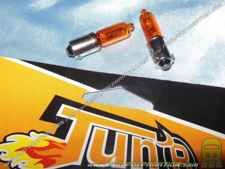 Indicator bulb TUN 'R orange offset lamp BAX9S 12V 21W (H21W)