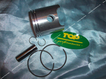 Bi-segment piston Ø47 or 47.4mm for kit TOP PERFORMANCES black cast ...