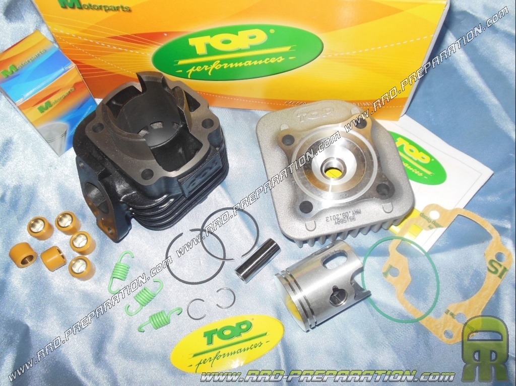 Kit 50cc Ø40mm (axe de 12mm) fonte TOP PERFORMANCE sur KEEWAY, CPI ...