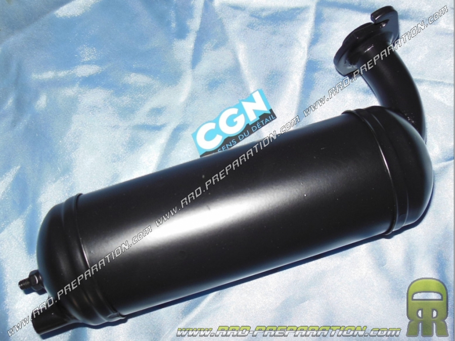 Exhaust CGN original type for PEUGEOT 103 fixing with 2 screws (flange)