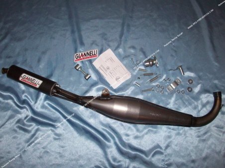 Exhaust GIANNELLI BLACK GUN Peugeot 103 sp, mv, MVL, lm, vogue, stopwatch ...