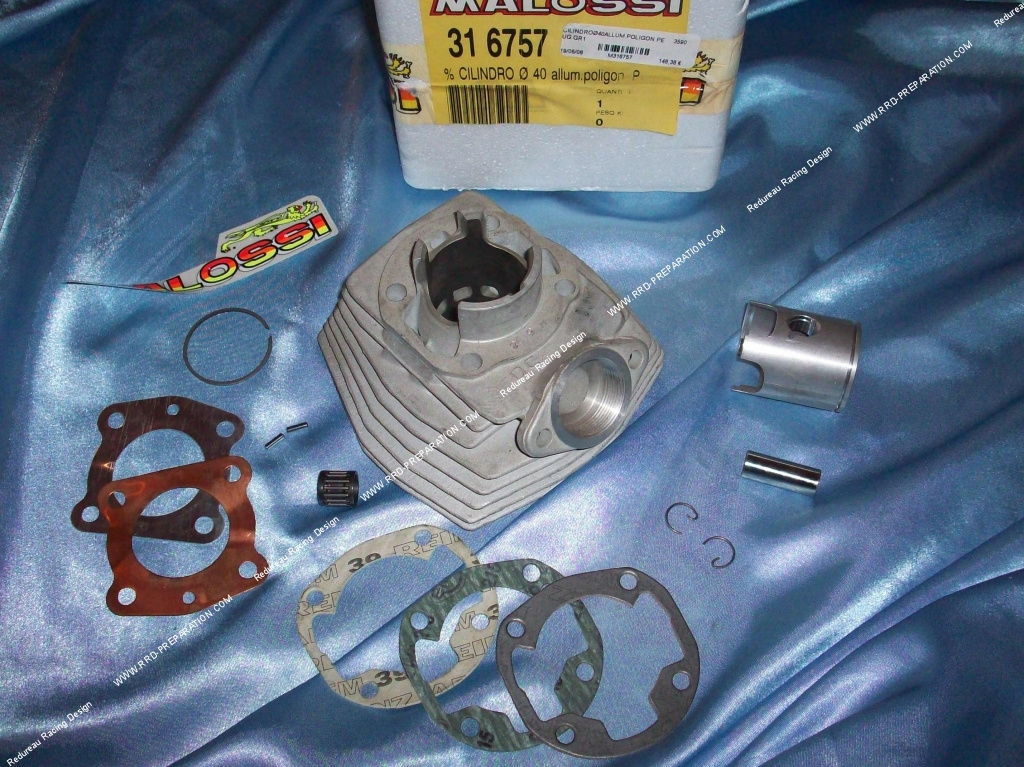 § Kit 50cc aluminium air MALOSSI polygonale CDC Groupe 1 Peugeot 103 ...