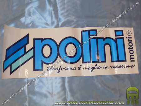 Sticker POLINI 98 X 33,5cm adhesive blue line