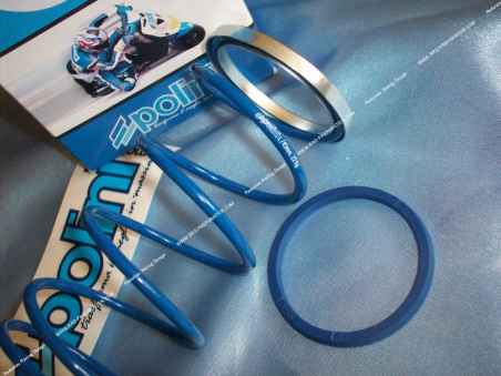 Blue POLINI thrust spring 3.6mm + 10% with EVO SLIDER for scooter ...