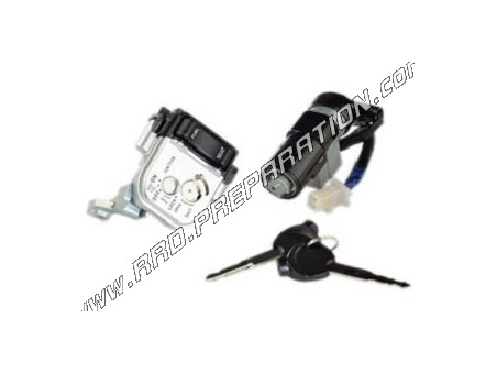 Contacteur / serrure coffre avec 2 clé TEKNIX pour maxi scooter HONDA ...