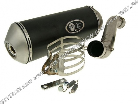 Intermediate and muffler exhaust TK TURBO KIT QUAD 4T OVAL YAMAHA YFM ...