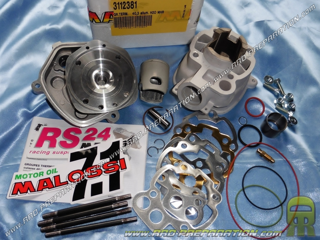 Kit 50cc haut moteur Ø40,3mm MALOSSI MHR TEAM aluminium minarelli am6 ...