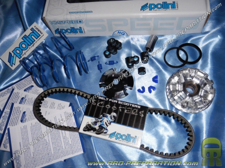 POLINI HI Speed variation pack (variator, cheek, belt, spring ...