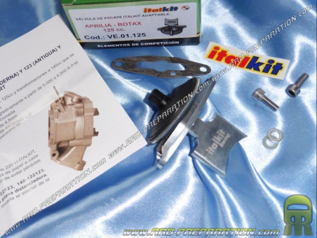 ITALKIT pneumatic exhaust valve for ROTAX 122, 123, APRILIA RS 125cc 2T ...