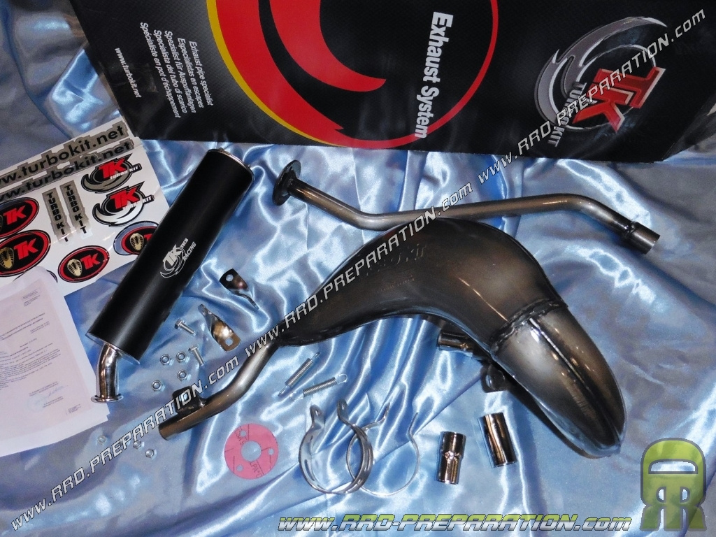 Pot d'échappement TURBOKIT TK RACING passage haut pour GENERIC TRIGGER ...