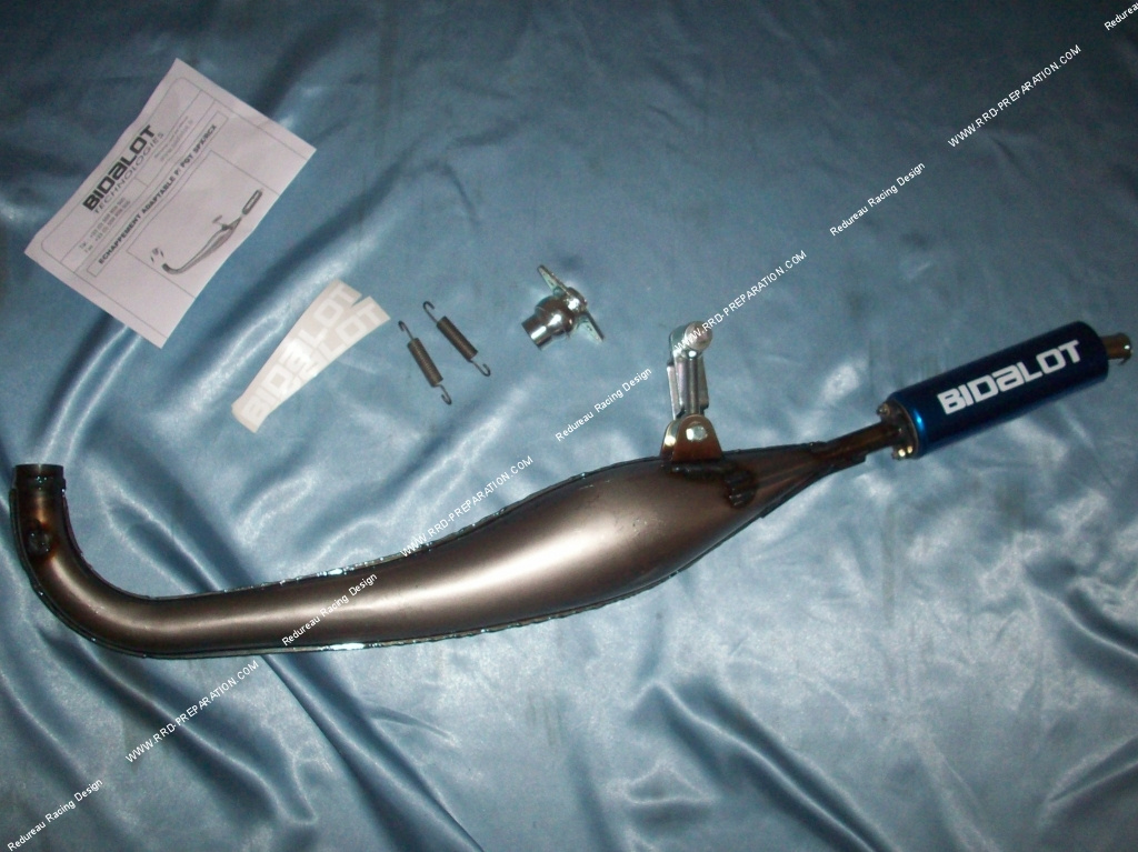 § Pot d'échappement BIDALOT RR "racing replica" pour Peugeot 103 SPX ...