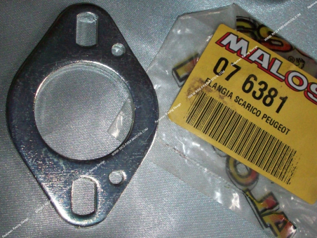 Platine de fixation de pot d'échappement MALOSSI a bride 2 vis entre ...
