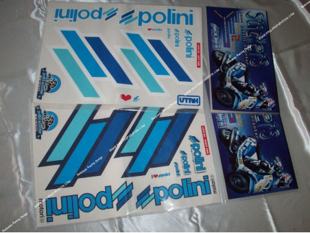 Set of 2 boards of stickers (22 stickers, left and right) POLINI ...