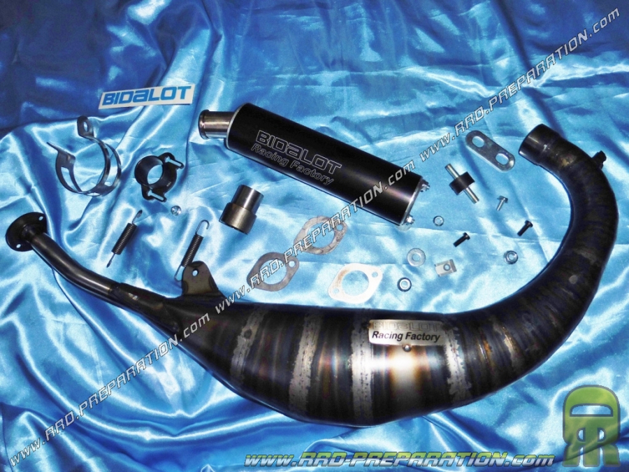Exhaust BIDALOT RACING FACTORY 88 / 90cc 2019 low passage for minarelli ...