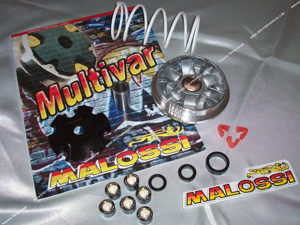 Variateur MALOSSI MULTIVAR (vario + ressort de poussée, …) pour scooter ...
