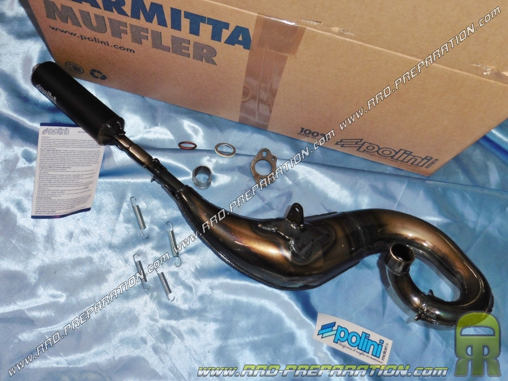 Pot d'échappement POLINI SPORT pour Peugeot 103 - www.rrd-preparation.com