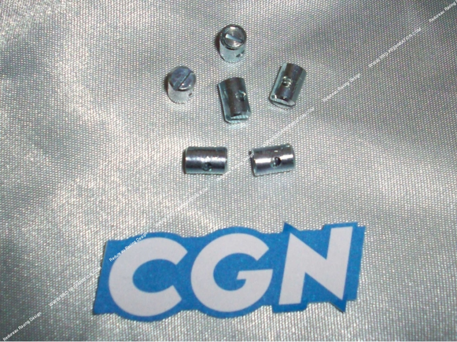 Serre-câble à visser 5 mm x 7,5 mm ALGI Magura accélérateur scooter ...