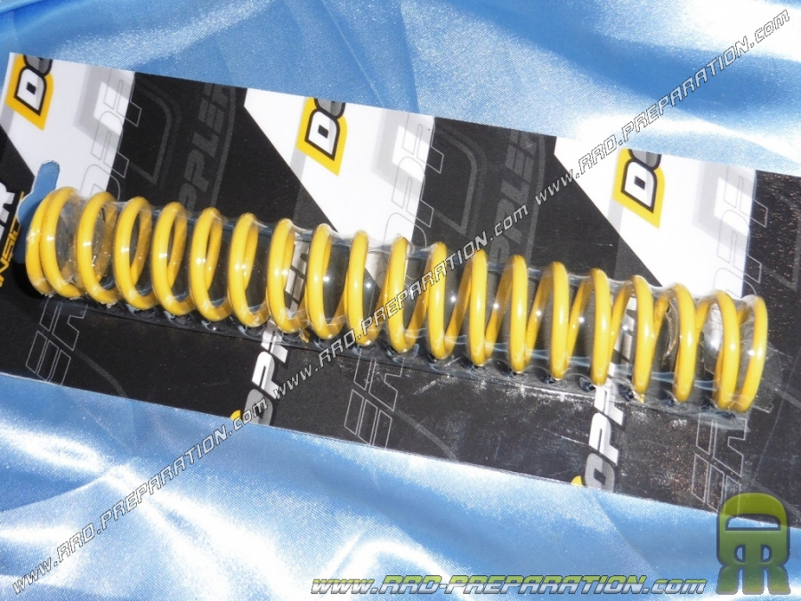 Ressort moteur de rechange jaune seul pour DOPPLER réglable sur PEUGEOT 103 et MBK 51 (normal)