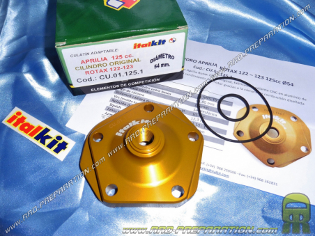 ITALKIT competition cylinder head for original ROTAX 122 and 123 cylinder