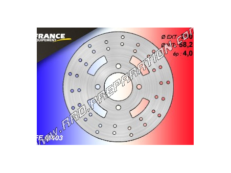 Rear brake disc FRANCE EQUIPEMENT Ø210mm MASH 125cc and 250cc
