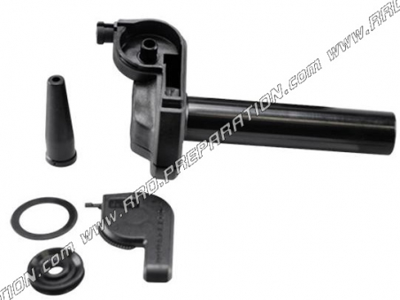 Throttle grip, DOMINO RACING quick draw without coatings