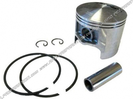 Piston bi segment ITALKIT Ø40mm axis 12mm for 50cc cast iron kit on ...
