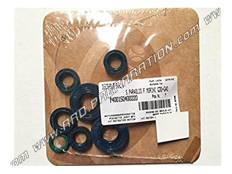 Kit de 7 retenes completos de viton ATHENA para motor MORINI G30, G40, G303, G304, MALAGUTI ...
