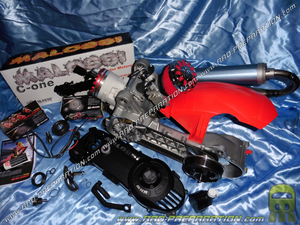 Complete engine MALOSSI MHR RC-ONE 94cc for liquid horizontal minarelli ...