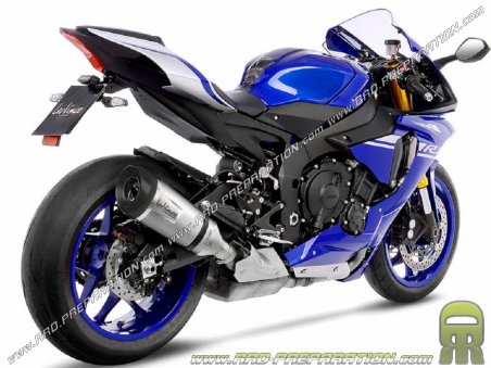 LEOVINCE FACTORY S TITANIUM exhaust silencer for YAMAHA YZF-R1 / M 2017 ...