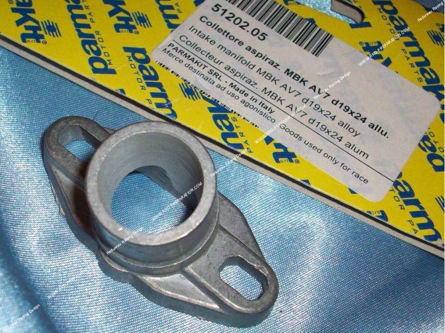 MALOSSI intake pipe Ø19,5mm by 24mm (PHBG) for MOTOBECANE AV7