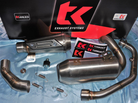 TURBOKIT TK GP exhaust for BENELLI TNT 125cc 4T from 2018