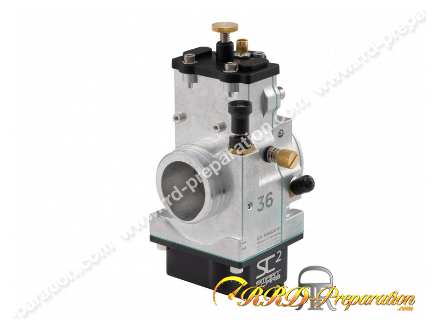 SMARTCARB 36mm carburettor BILLET RACING SC2 COMPETITION 2T machined ...