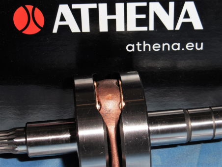 Crankshaft, connecting rod assembly ATHENA Racing race origin axis Ø10 ...