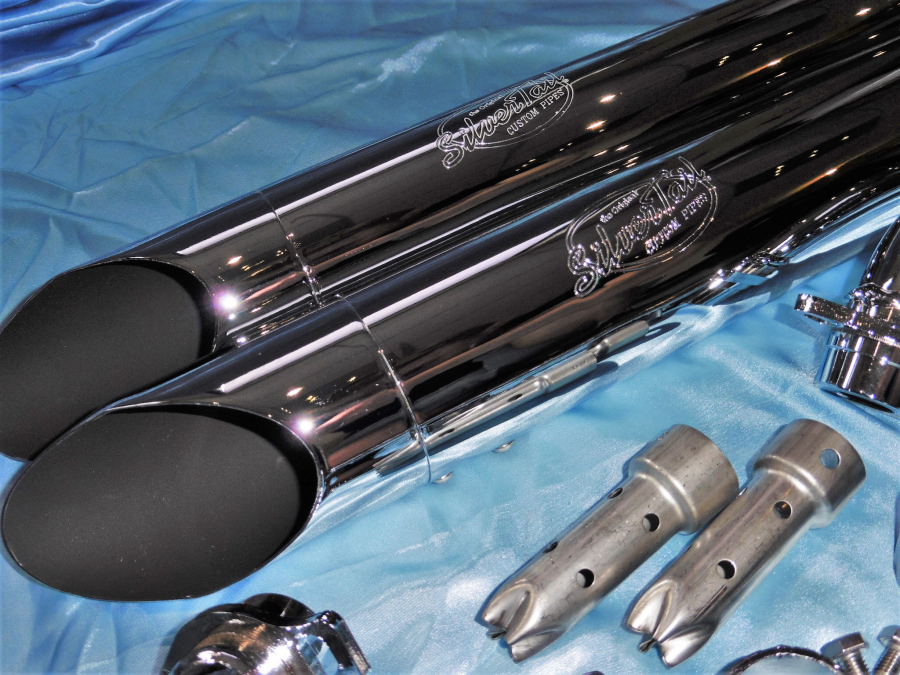 LEOVINCE SILVERTAIL K02 exhaust for HONDA SHADOW 125cc 4T motorcycle ...