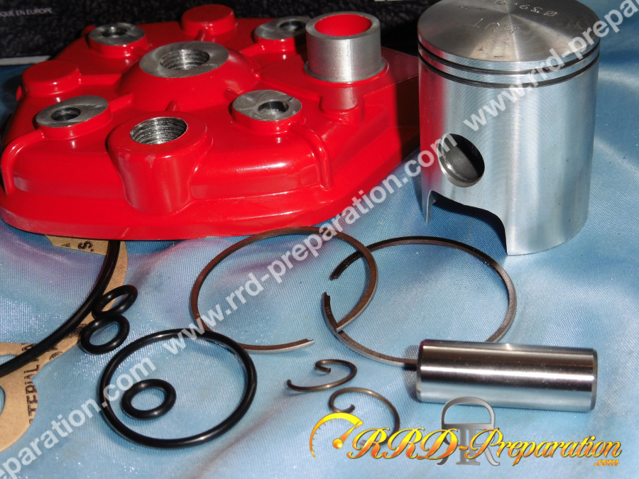 Kit de motor alto en hierro fundido MVT IRON MAX Ø40 con culata roja ...