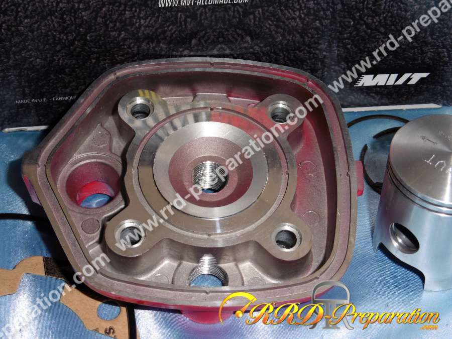 Cast iron high engine kit MVT IRON MAX Ø40 with red cylinder head for ...