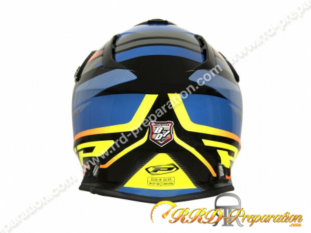 Helmet CROSS PROGRIP 3180 Petrol blue