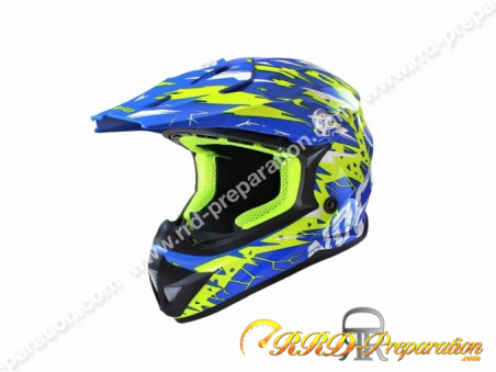 CHILD CROSS NO END CRACKED Helmet Blue Size YL (52 - child)