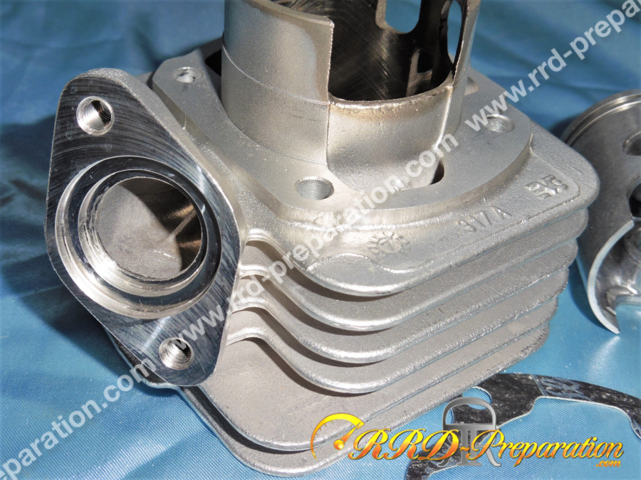 Cylinder - piston without cylinder head 70cc Ø46mm ITALKIT 7T Aluminum ...