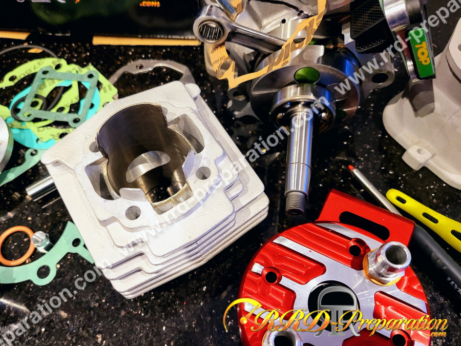 Motor completo montado RRD HYPER RACING LIQUIDE 90cc MBK 51 ...