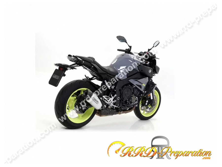 Silencieux ARROW INDY RACE CARBONE pour YAMAHA MT-10 de 2016 à 2020
