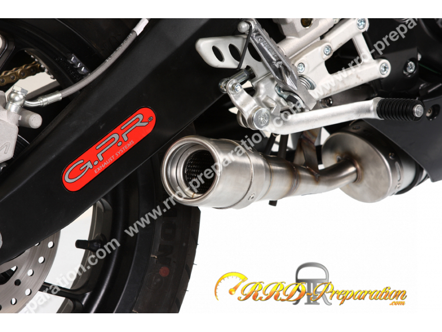 Exhaust GPR DEEPTONE SPORT APPROVED for motorcycle DERBI GPR 125 4T from 2010