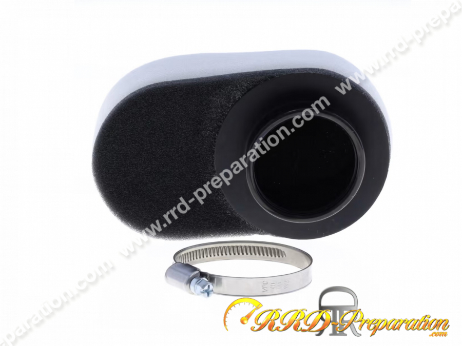 Air filter, ATHENA foam horn, very large ovalized volume (carburetor ...