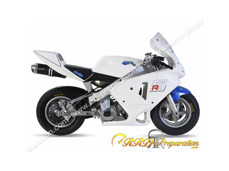 Pocket bike, mini moto POLINI 910 CARENA S AIR 4,2 HP Blanche, Noire ou ...