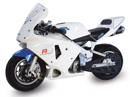 Pocket bike, mini motorcycle POLINI 910 CARENA S AIR 4.2 HP big wheels ...