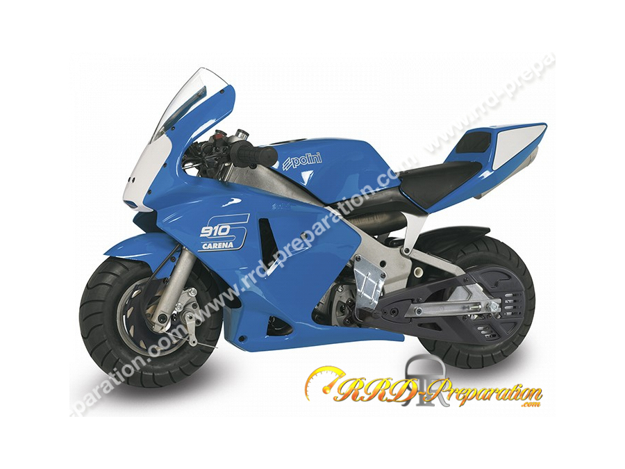 Pocket bike, minimoto POLINI 910 CARENA S AIR 4.2 HP Blanco, Negro o ...