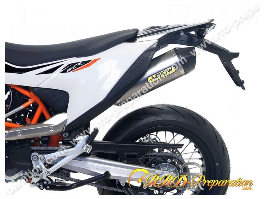 Línea de escape completa ARROW RACE TECH para KTM 690 SMC R y EN DURO R ...