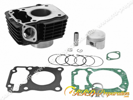 Cylinder - piston 125 P2R Ø52,4mm aluminum for motorcycle HONDA CBF ...