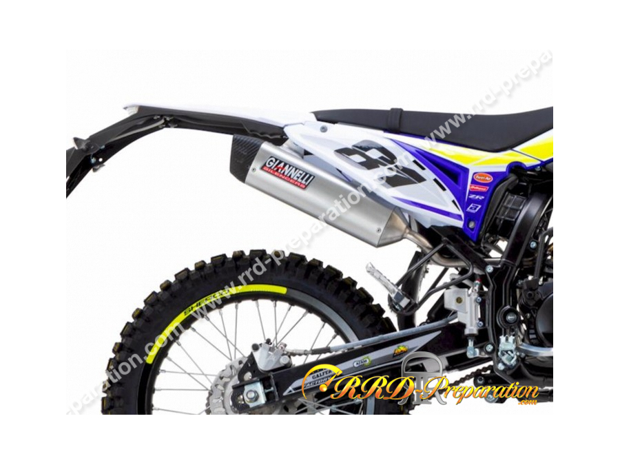 GIANNELLI SONIC aluminum and carbon high passage silencer on SHE RC O ...